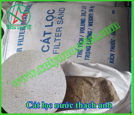 CÁT LỌC THẠCH ANH DÙNG CHO LỌC NƯỚC, XỬ LÝ NƯỚC